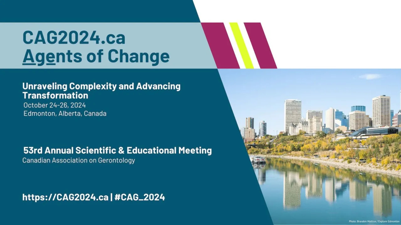 CAG2024: Agents of Change – Unraveling Complexity and Advancing ...